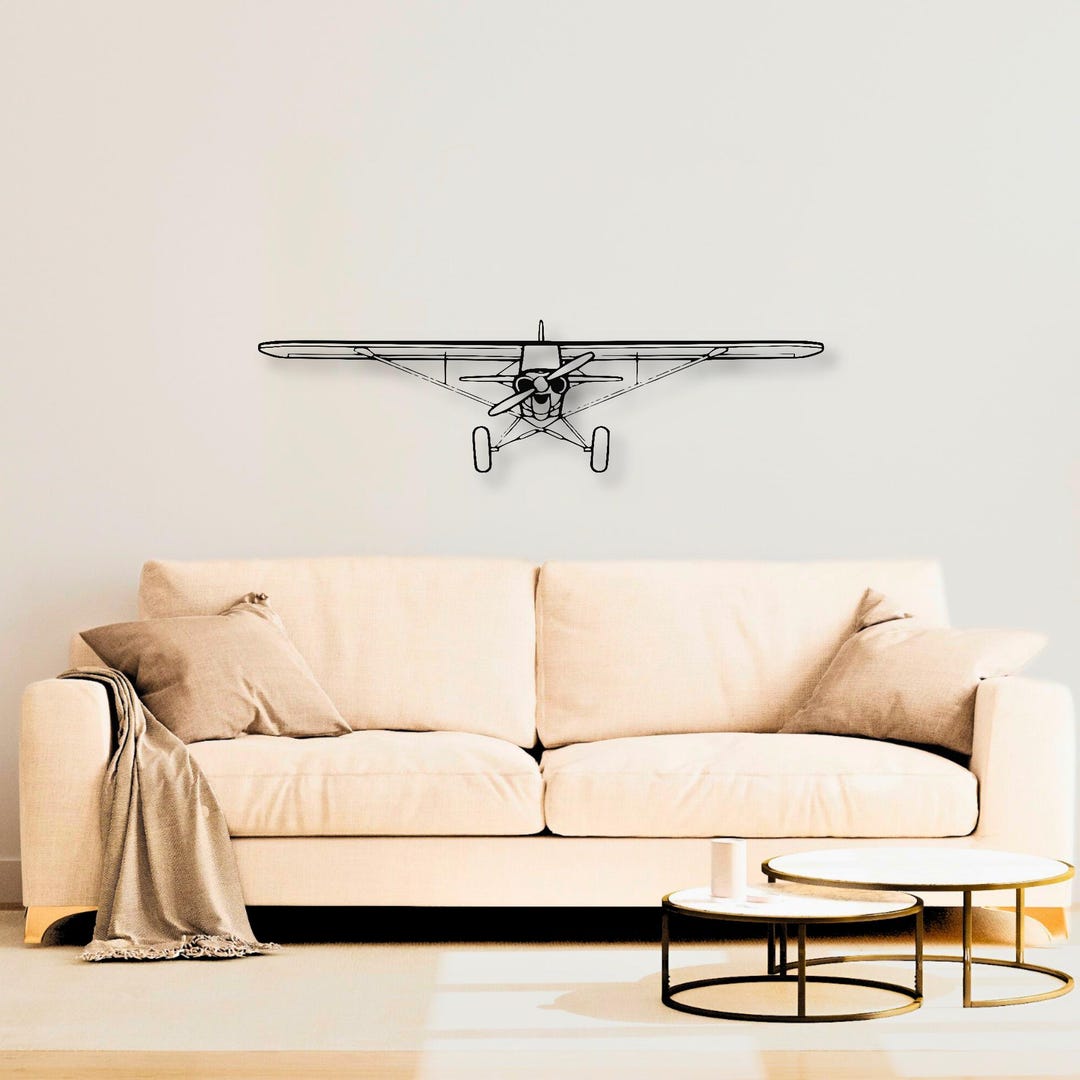 Cubcrafters Carbon Cub EX Metal Wall Art: Plane Silhouette Decor - Etsy