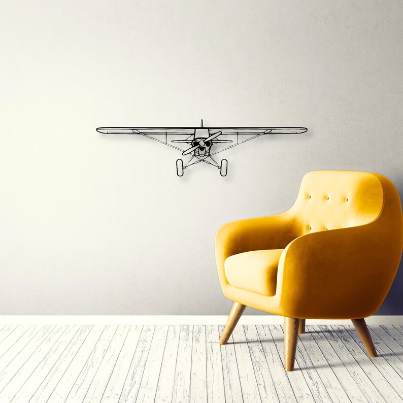 Cubcrafters Carbon Cub EX Metal Wall Art: Plane Silhouette Decor - Etsy