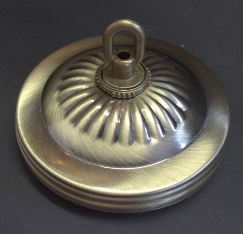 Antique Brass Plated Chandelier Ceiling Canopy Ceiling Cap - Etsy