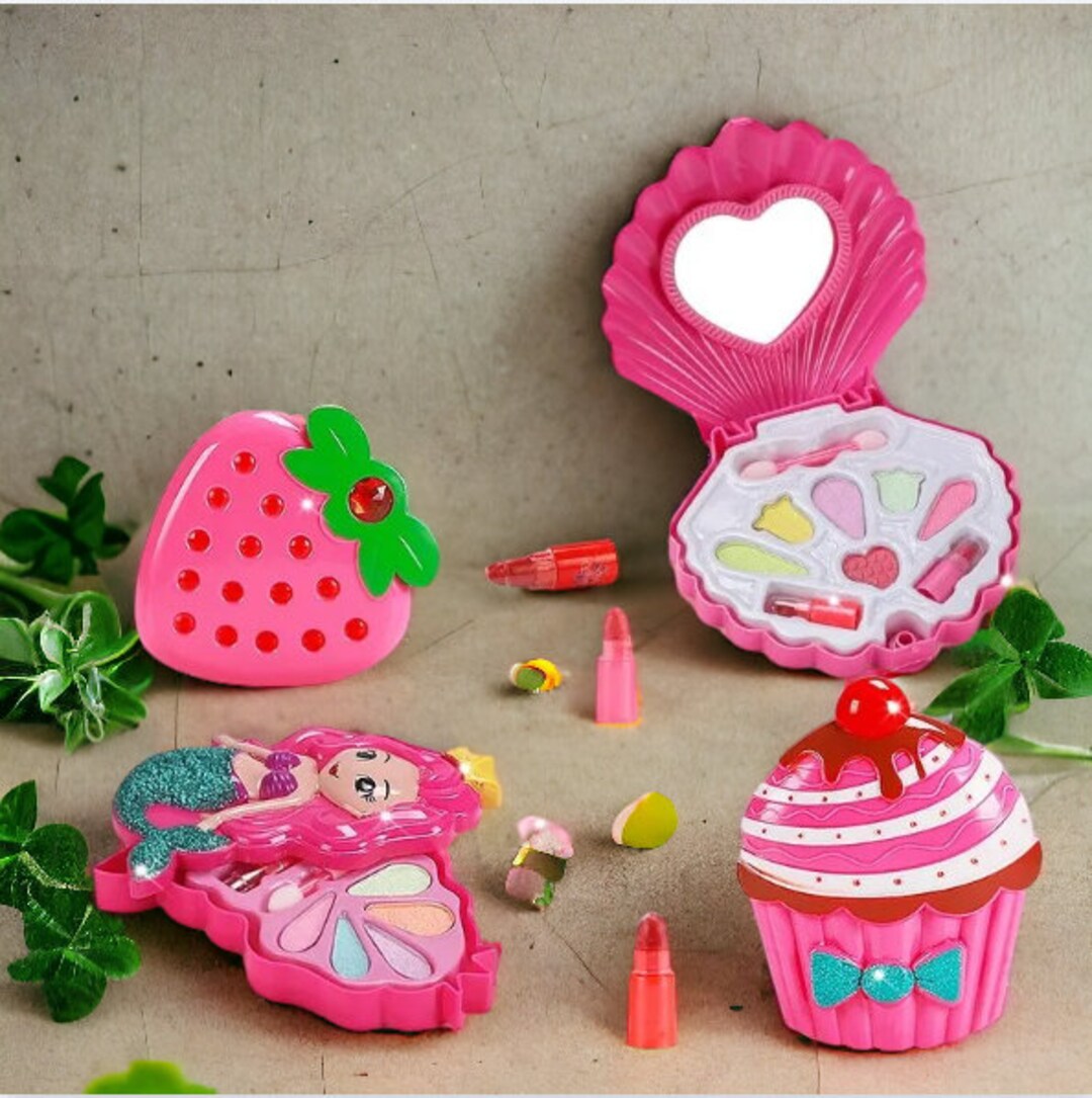 Girls Make up Set Toys Beauty Makeup Tools Children Pretend - Etsy