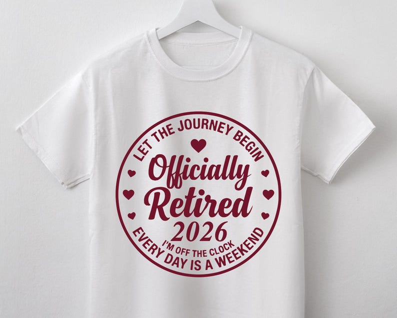 Officially Retired 2026 SVG Png,retirement Design,retired 2026 ...