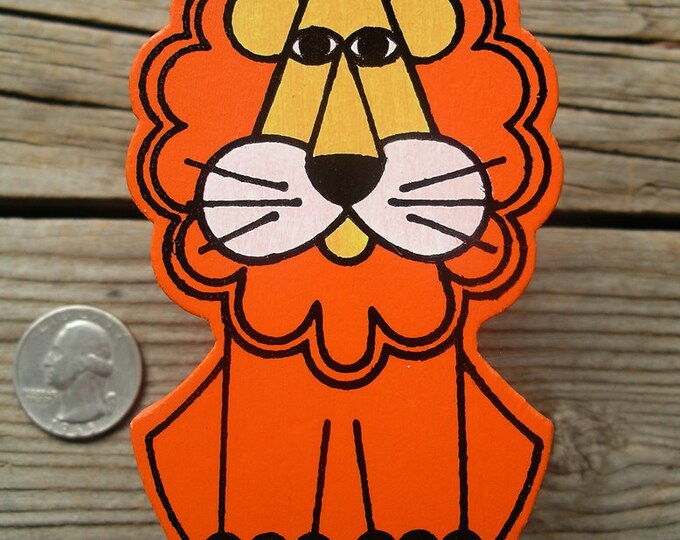 1970's Wooden Lion Stapler - Mod Mini Lion Desk Accessory - Etsy