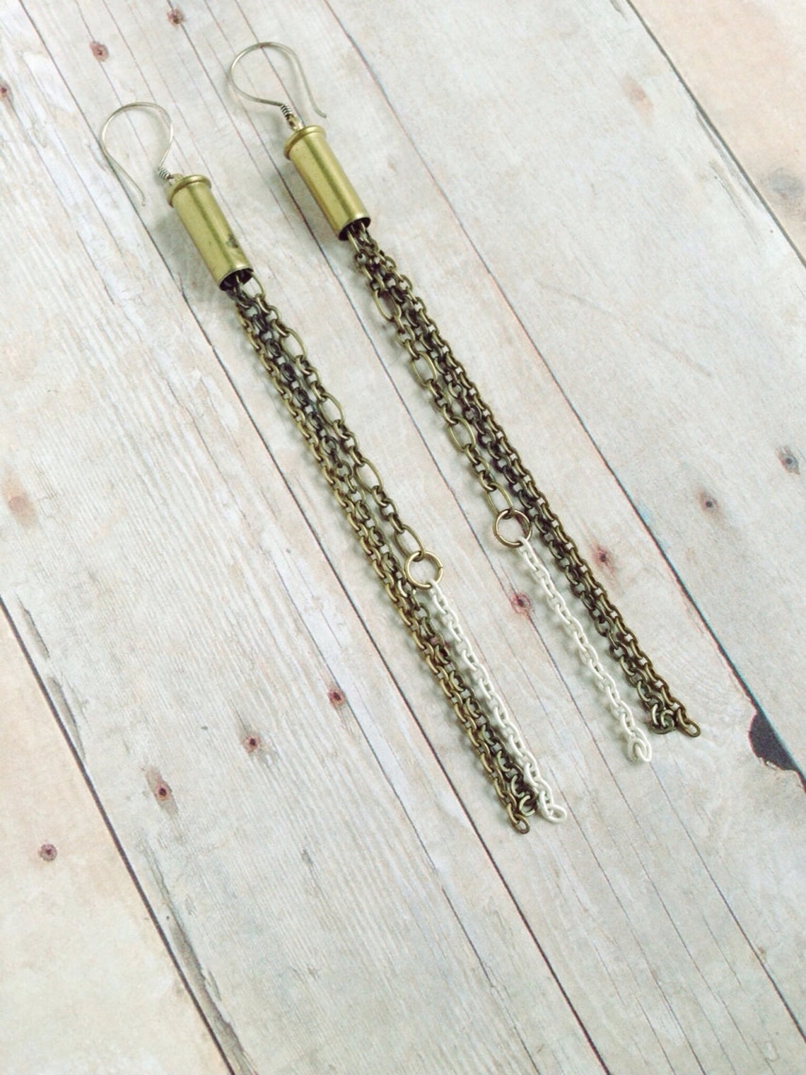Bullet Shell Earrings - Etsy