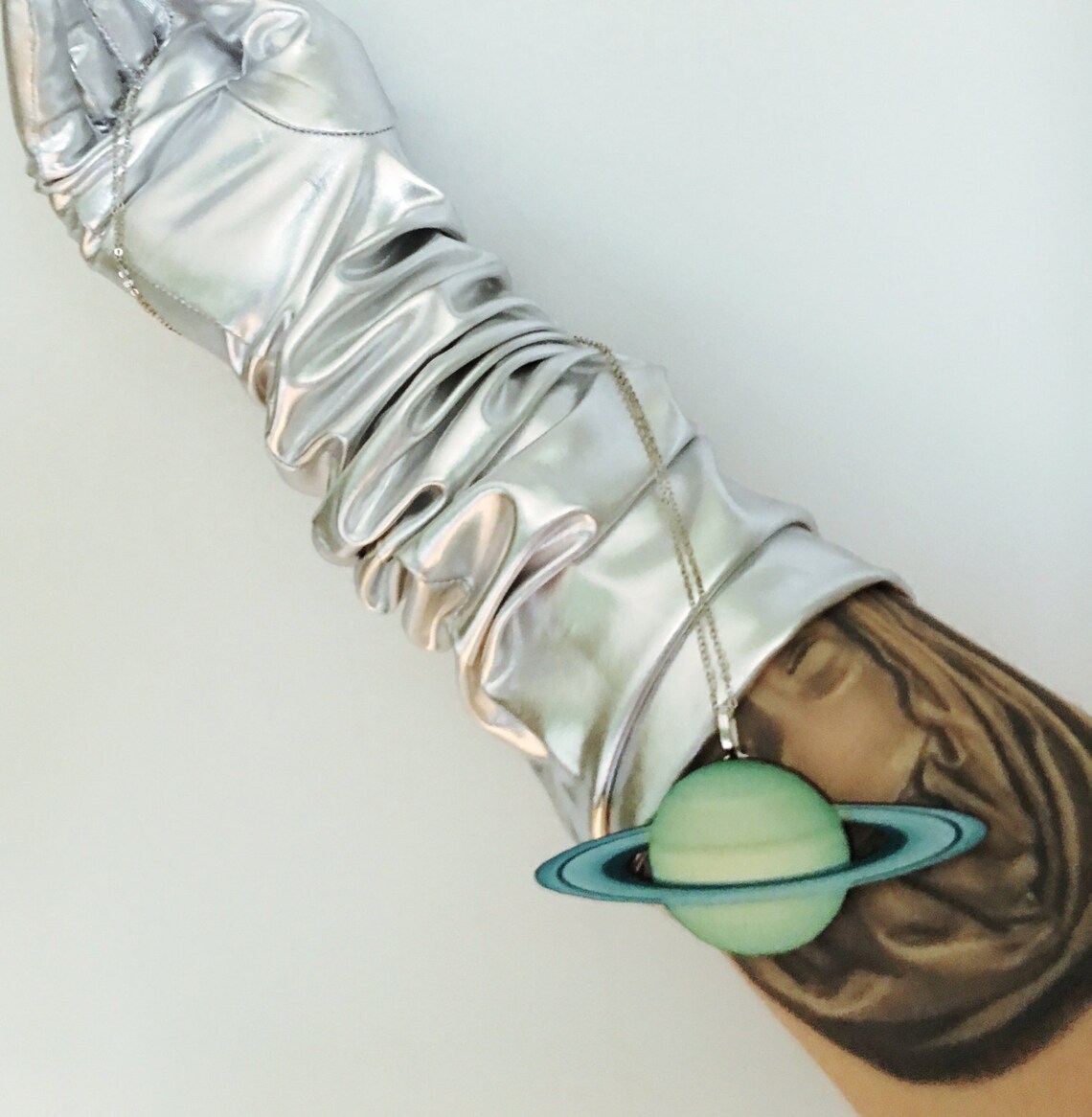 Planet Necklace Solar System Jewelry NASA Space Travel Saturn | Etsy