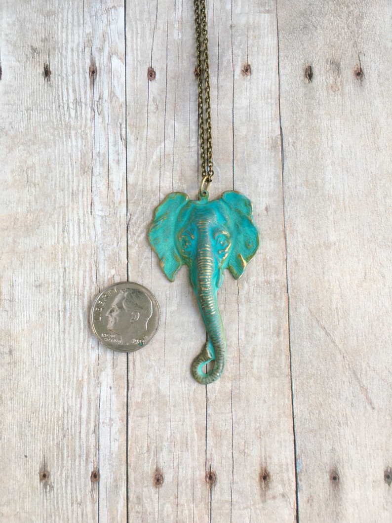Elephant Necklace Circus Carnival Jewelry - Etsy