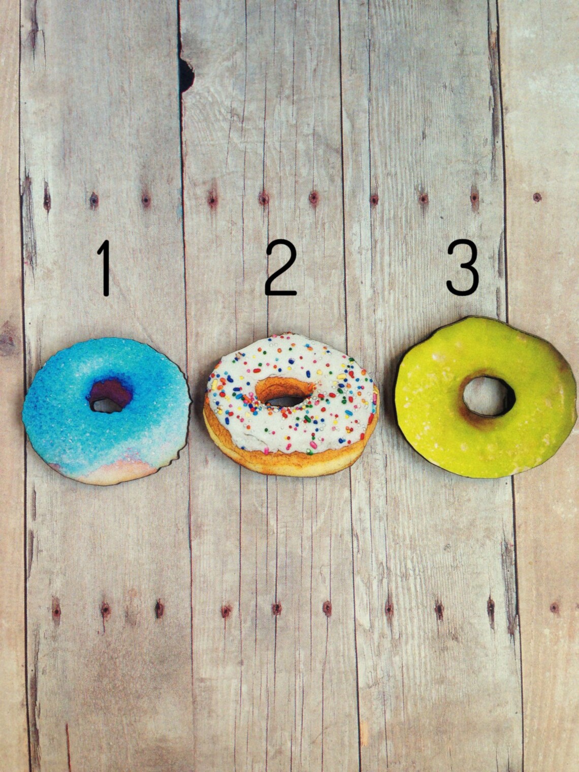 Donut Brooch Bakery Pin Doughnut Jewelry | Etsy