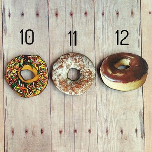 Donut Brooch Bakery Pin Doughnut Jewelry - Etsy