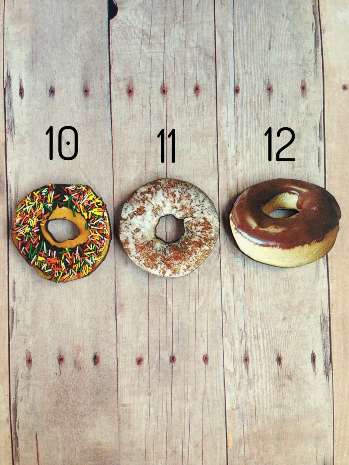 Donut Brooch Bakery Pin Doughnut Jewelry | Etsy