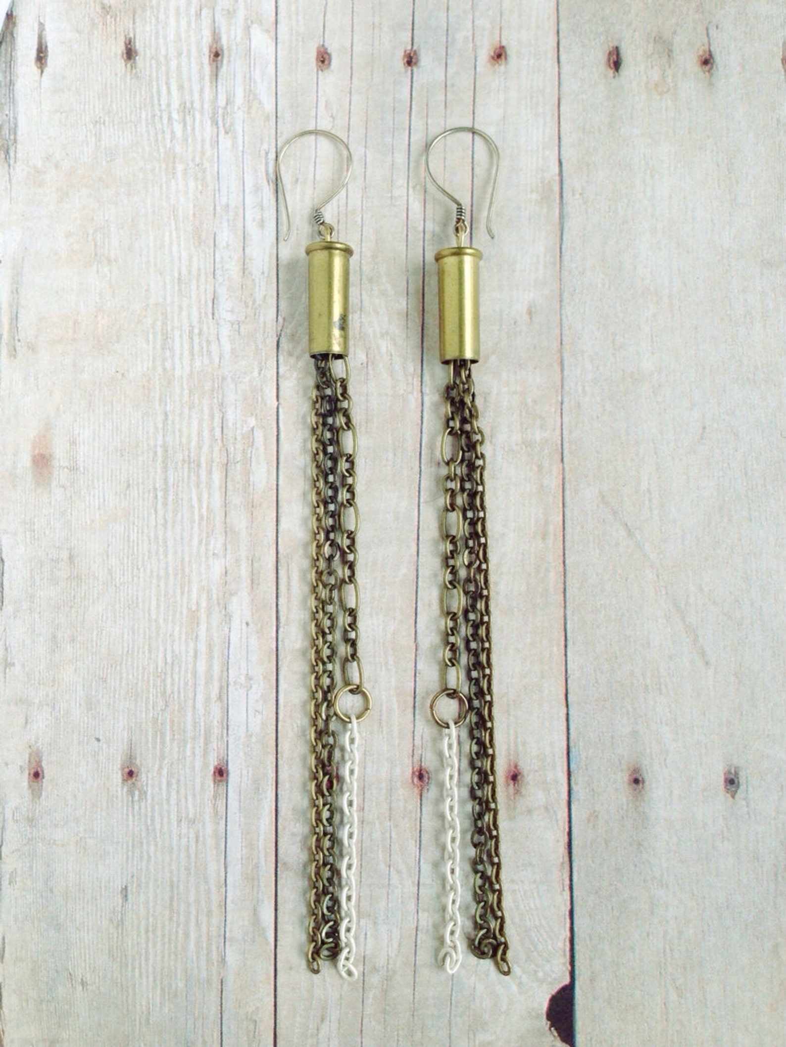 Bullet Shell Earrings - Etsy