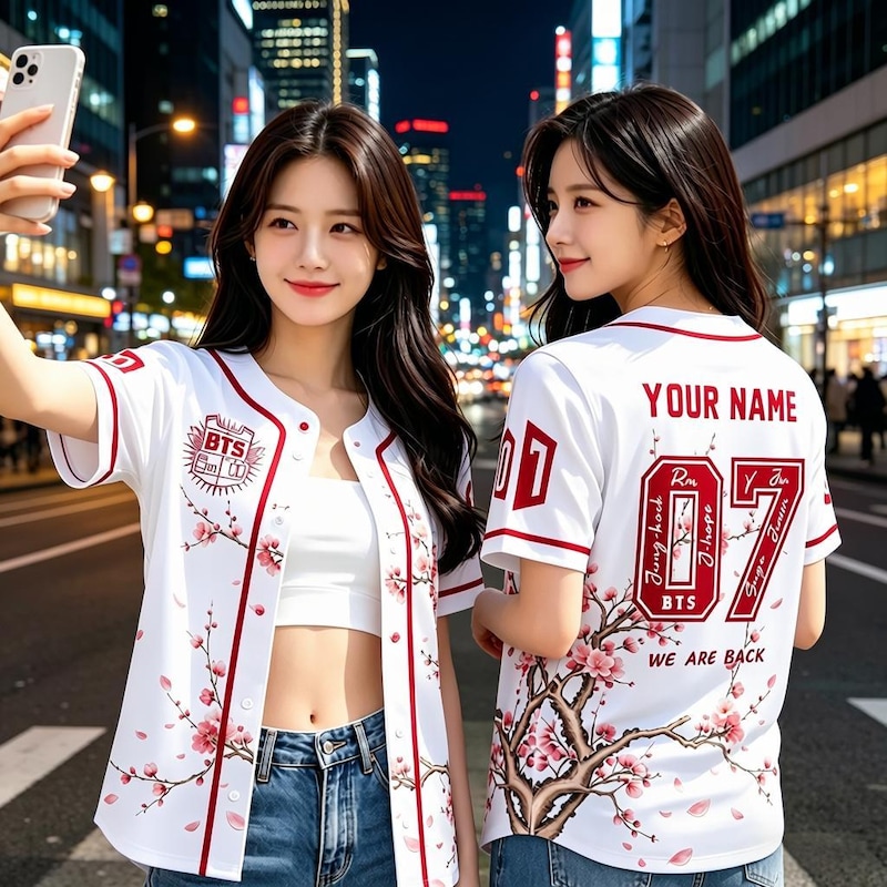 Custom Merch Bts Jacket - Etsy