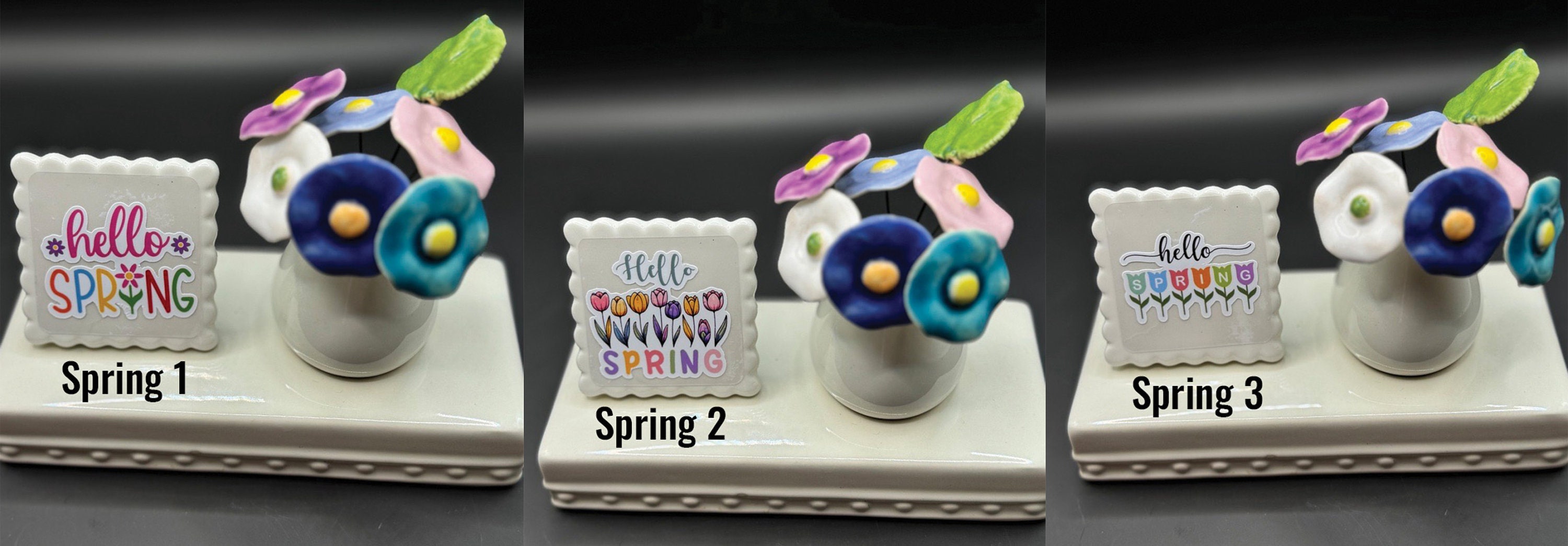 Hello Season Cling Bundle (4 Clings) for Nora Fleming Simple Scallop ...