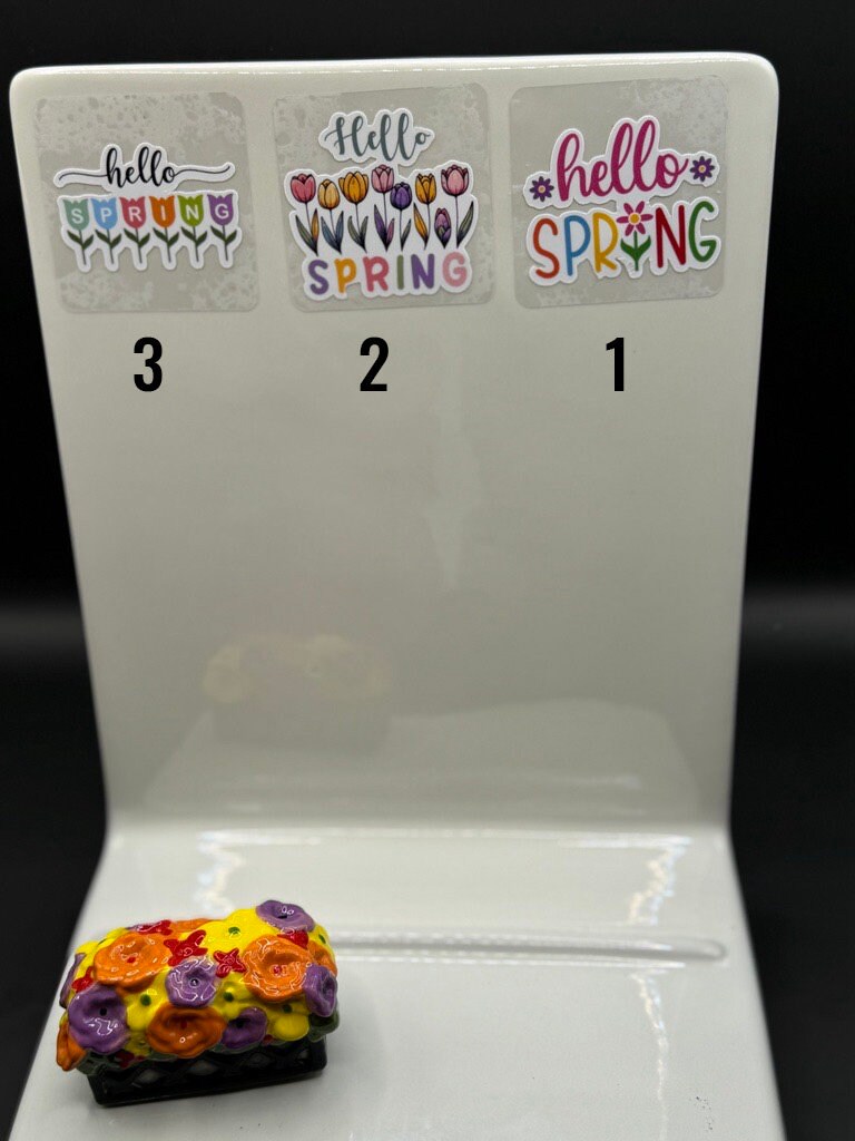 Hello Season Cling Bundle (4 Clings) for Nora Fleming Simple Scallop ...