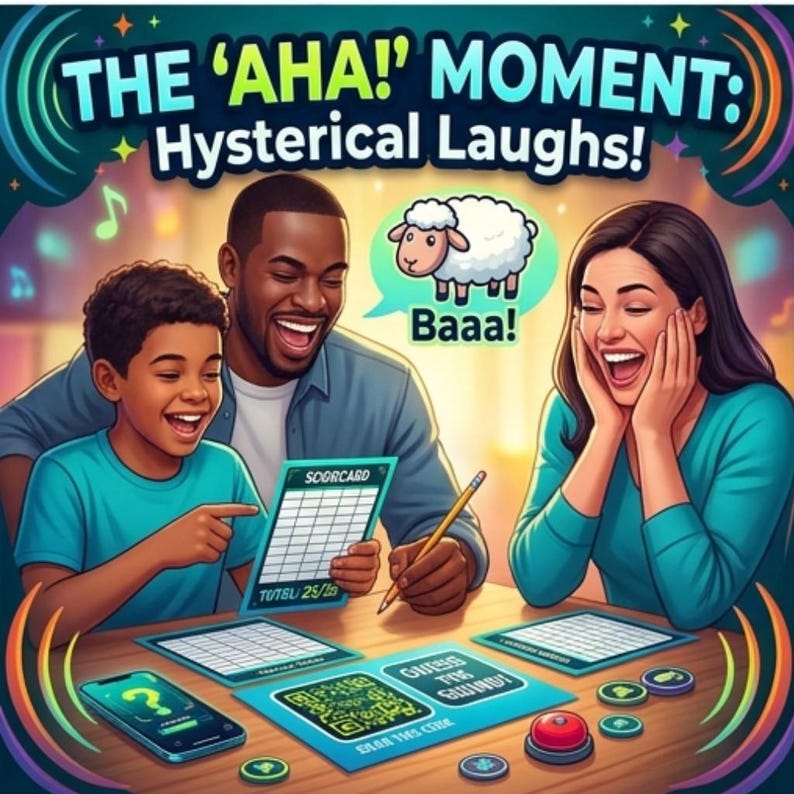 Guess the Sound Game | Interactive QR Code Party Activity (digital ...