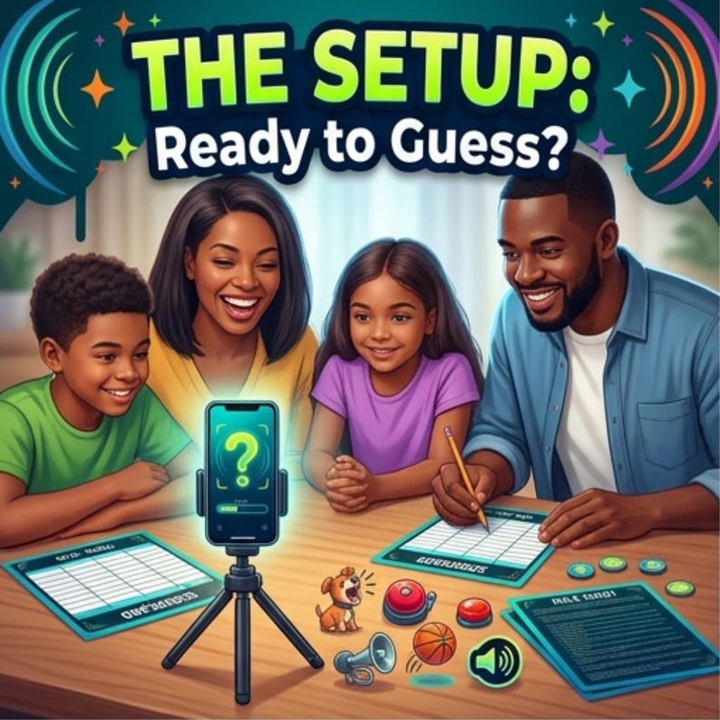 Guess the Sound Game | Interactive QR Code Party Activity (digital ...