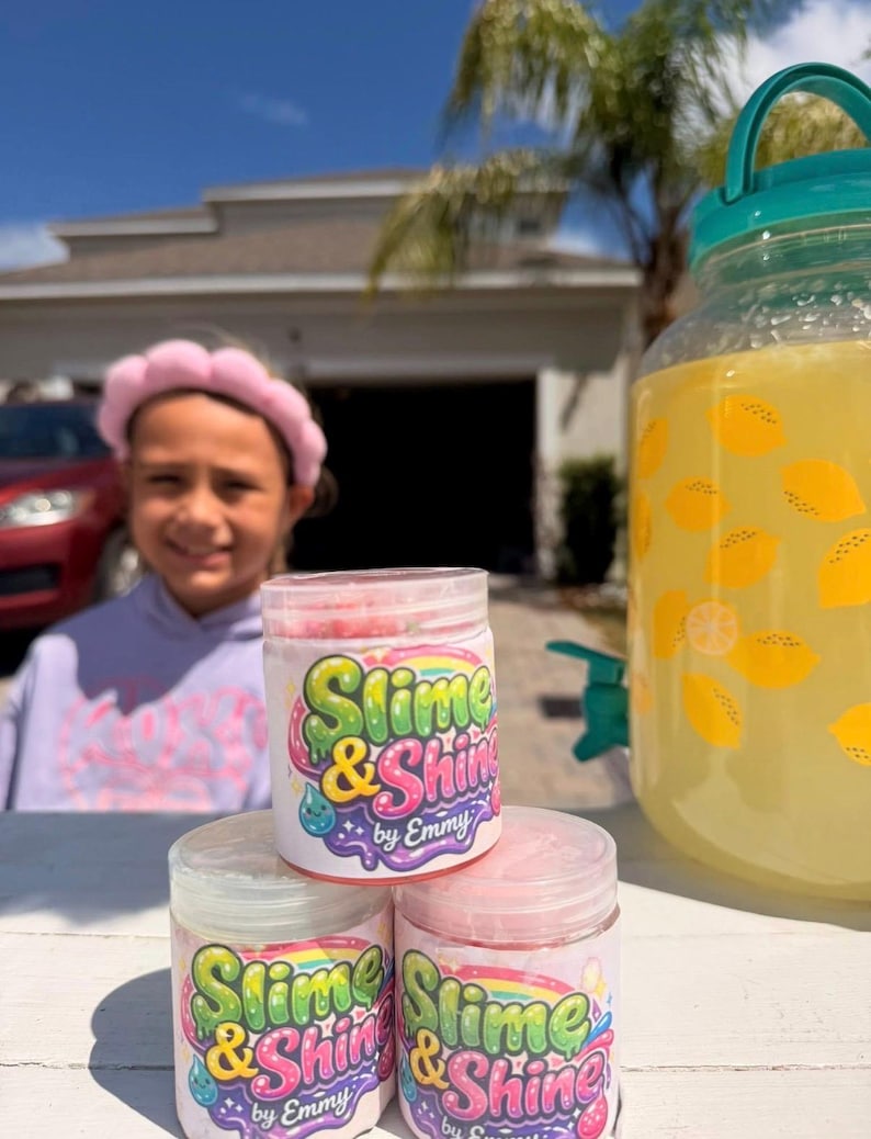 Mystery Slime by Emmy – Surprise Color, Scent, Texture Mix - Etsy