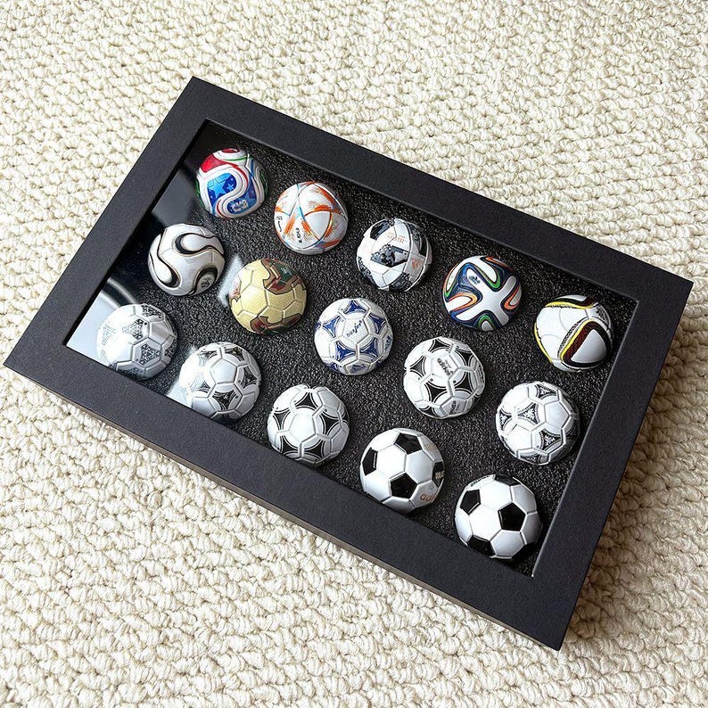 Miniature Footballs From the 1970-2026 World Cups, Collectible, 15 ...