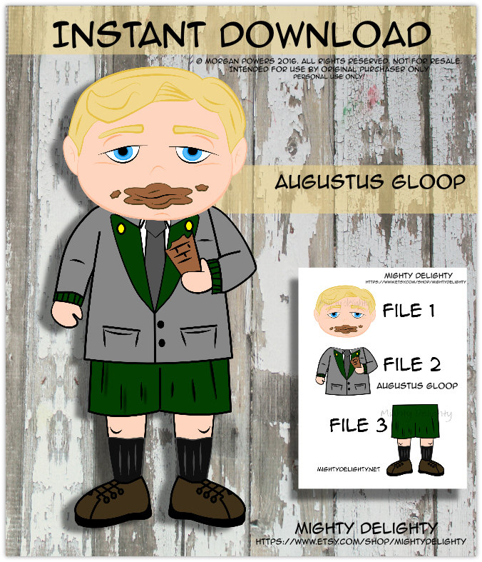 Augustus Gloop Costume