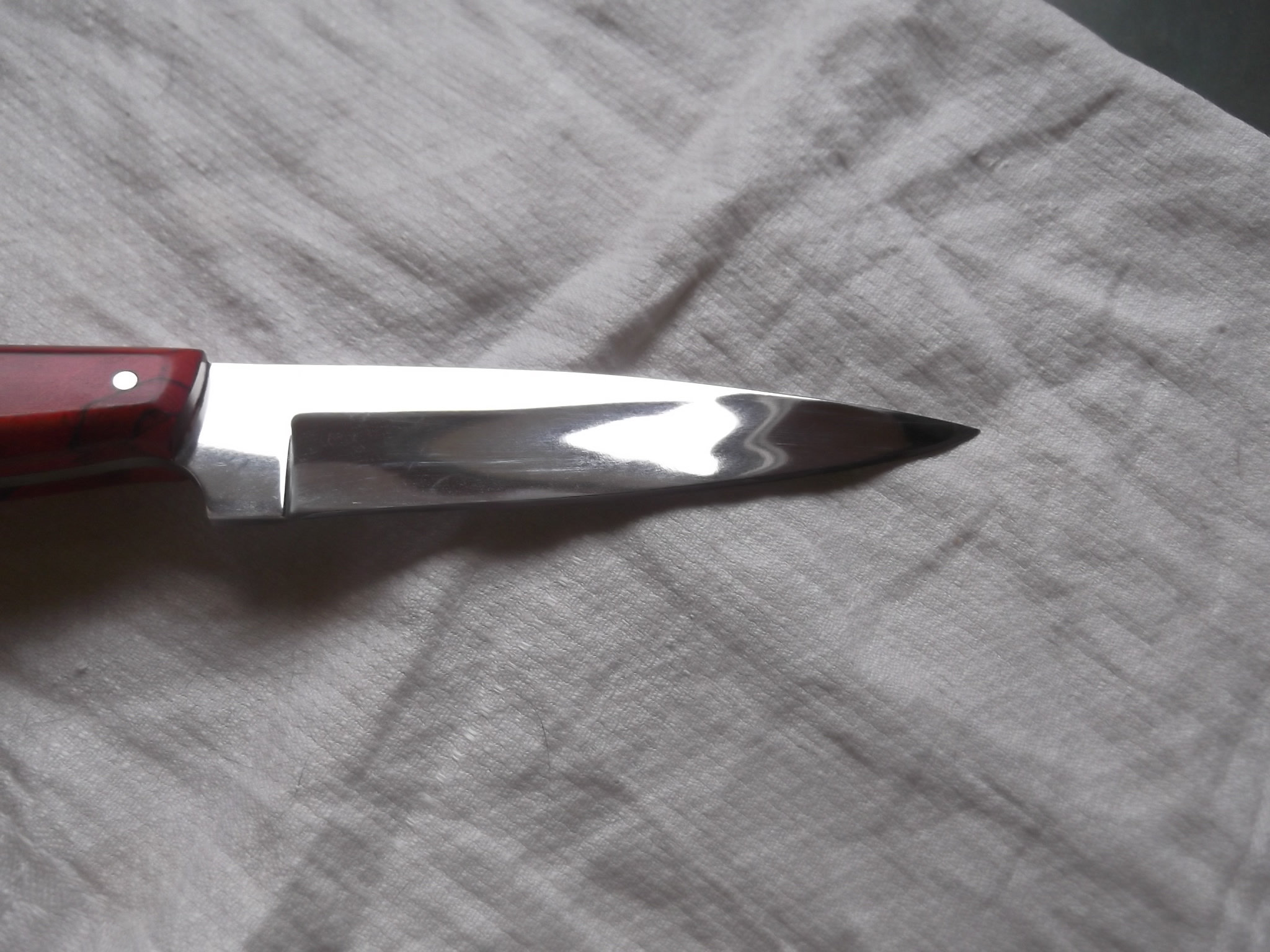 Custom Made Kitchen Utility Knife--stainless Steel Blades-440c Metal ...