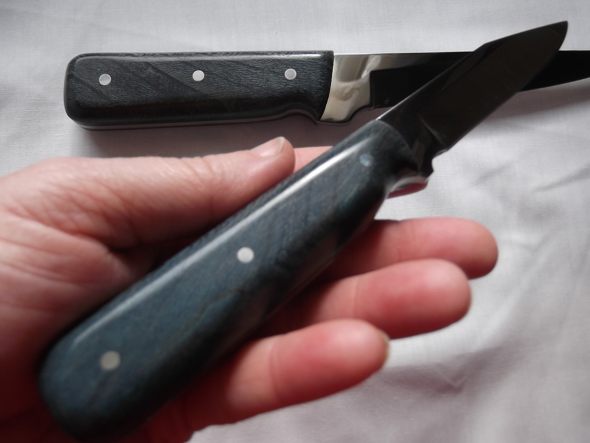 Custom Made 2 Piece Set of Kitchen Knives Paring and Utility - Etsy