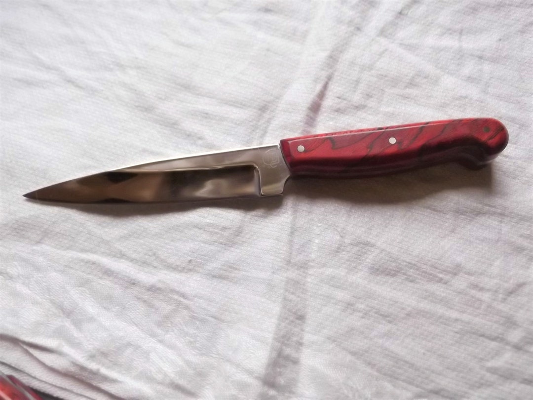 Custom Made Kitchen Utility Knife--stainless Steel Blades-440c Metal ...