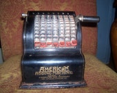 Items similar to Antique American Adding Machine 1912 on Etsy