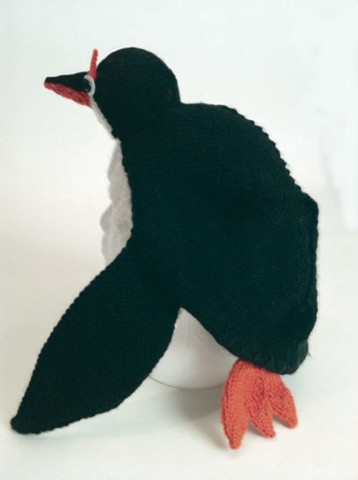 PATTERN - Knit Penguin Hat - Etsy