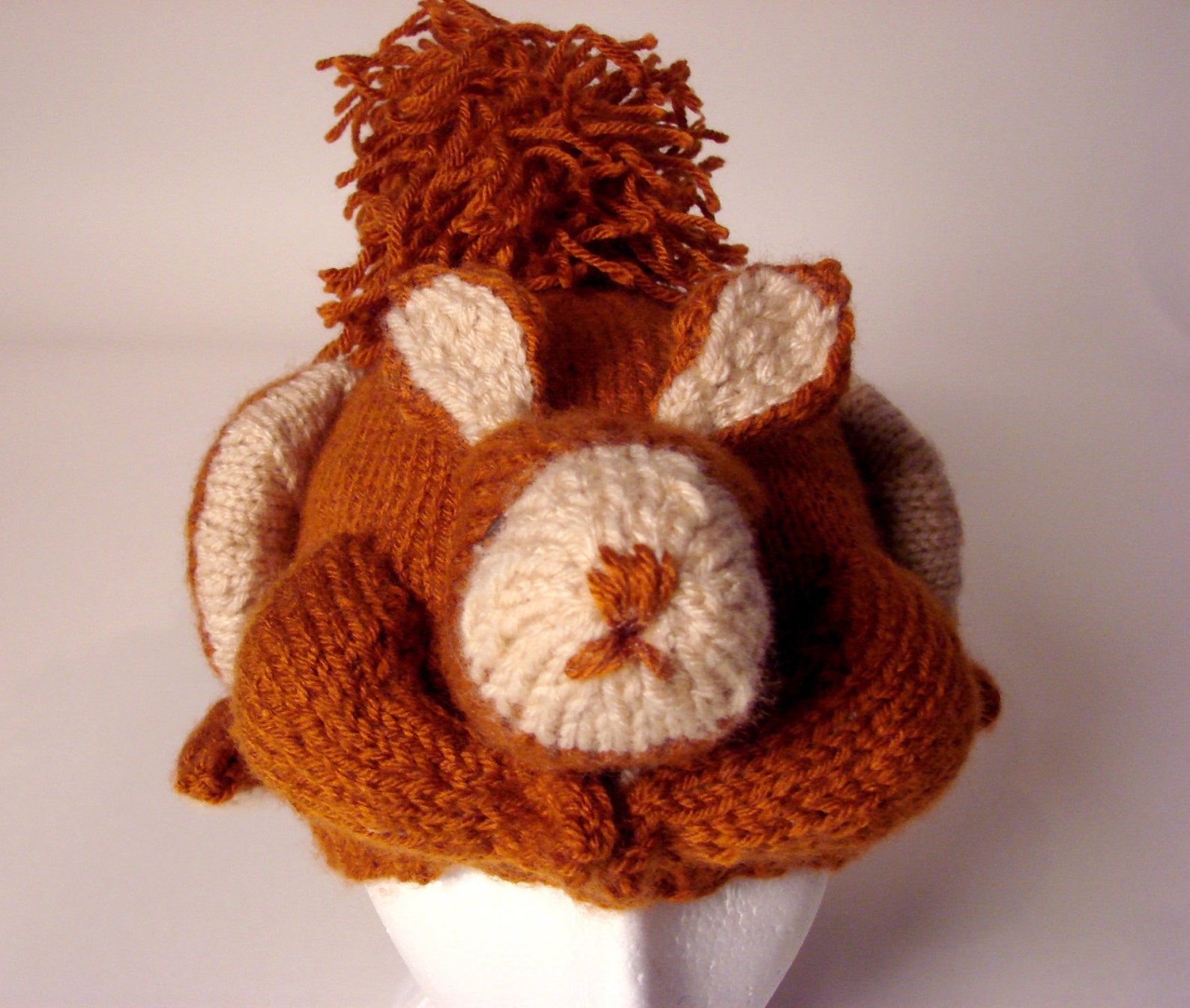PATTERN - Knit Squirrel Hat - Etsy