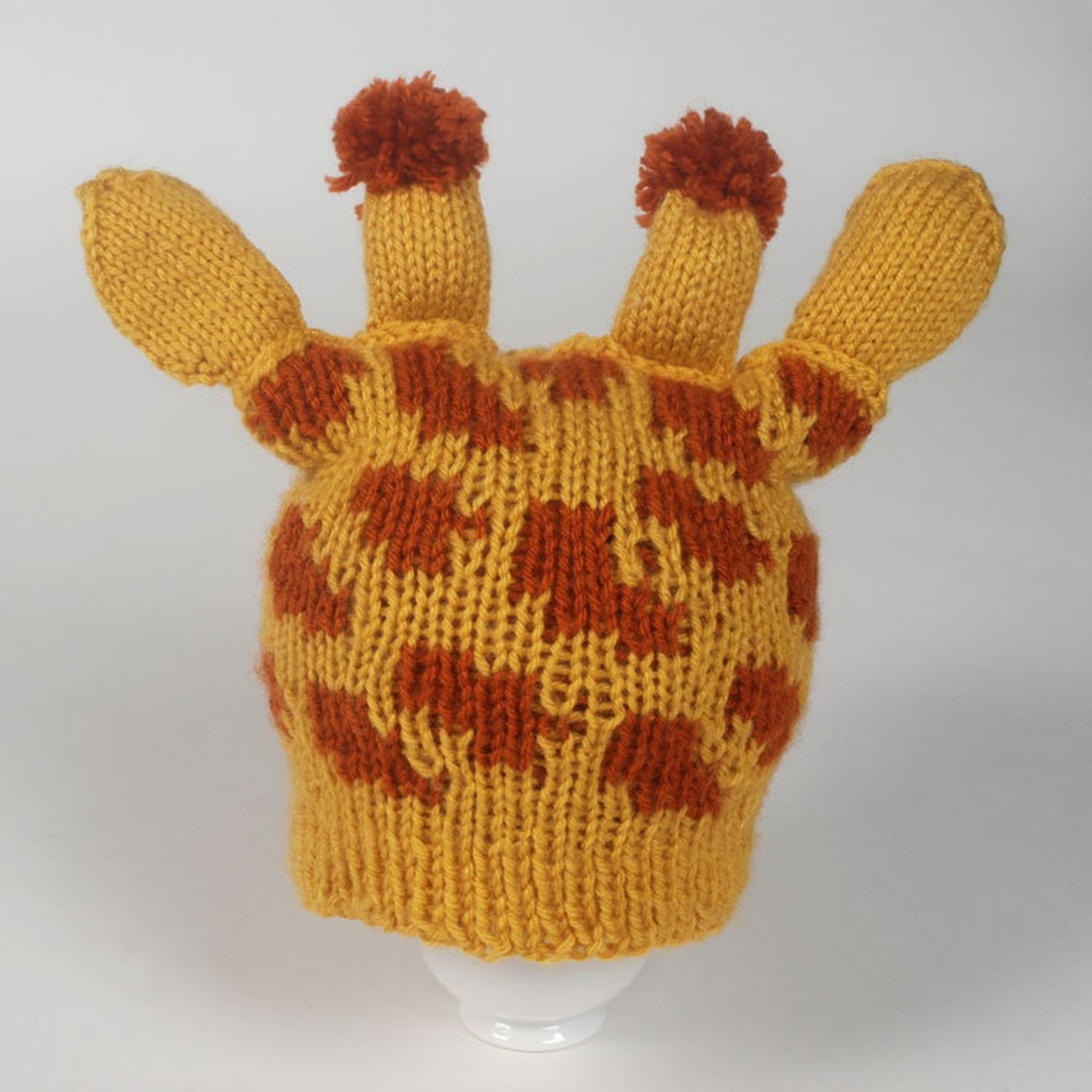 PATTERN - Knit Giraffe Hat - Etsy