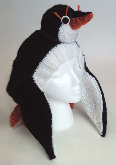 PATTERN - Knit Penguin Hat - Etsy