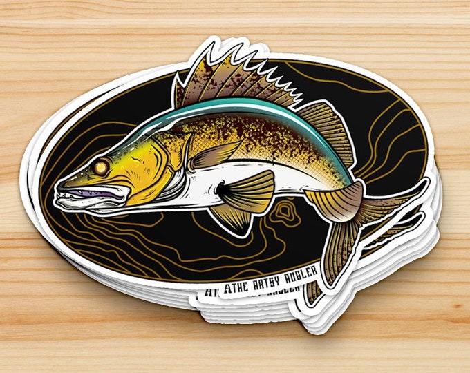 Walleye Decal - Etsy Canada