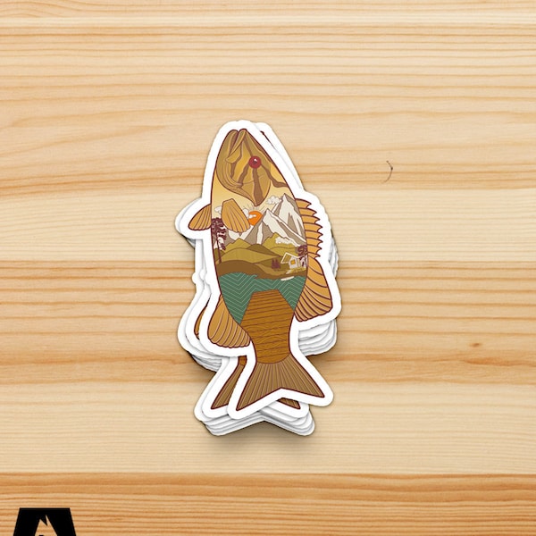 Bass Fishing Decal - Etsy