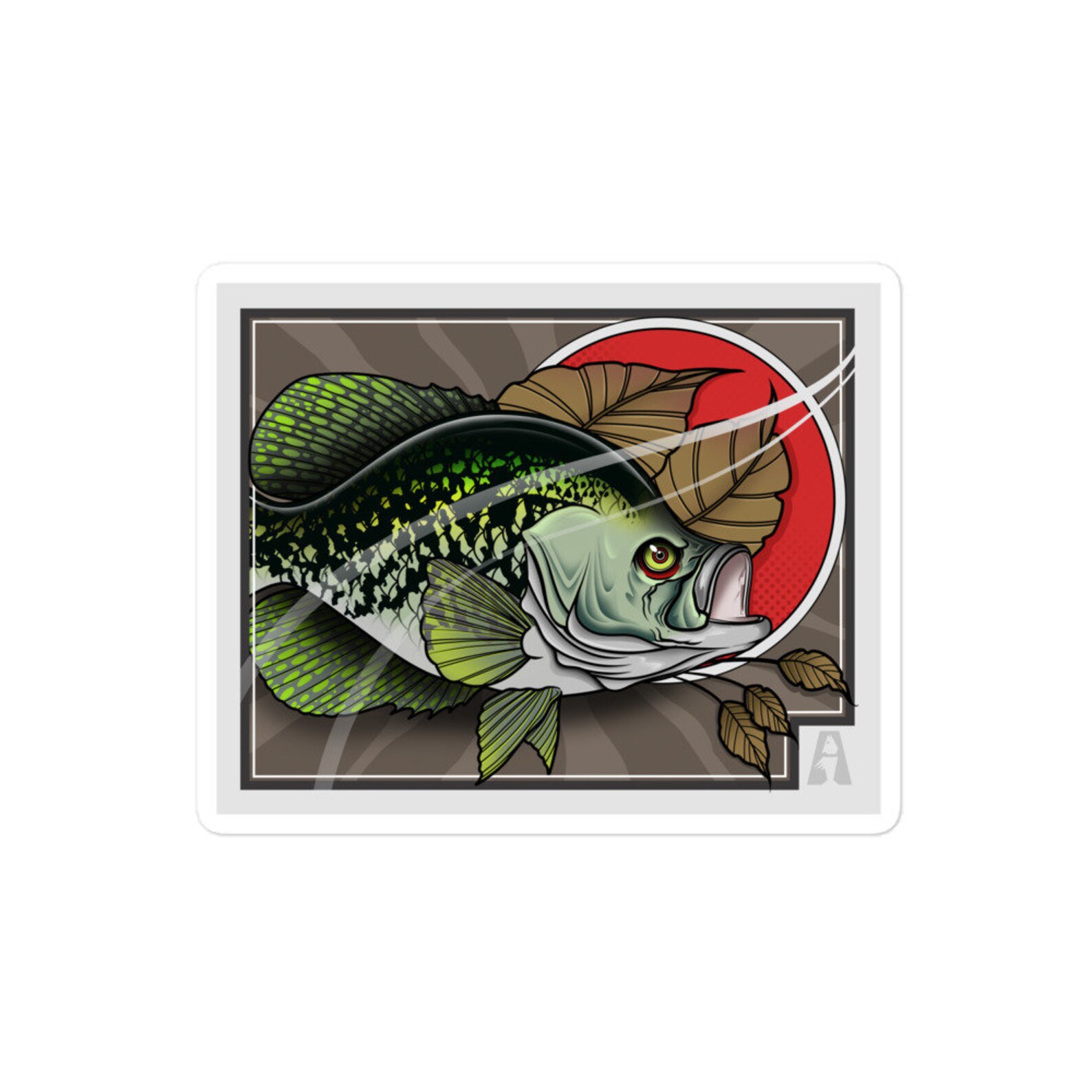 Crappie Chaser - Crappie Fishing Decal - Etsy