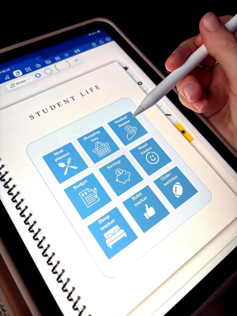 University Complete Planner | Student Goodnotes Academic Planner ...