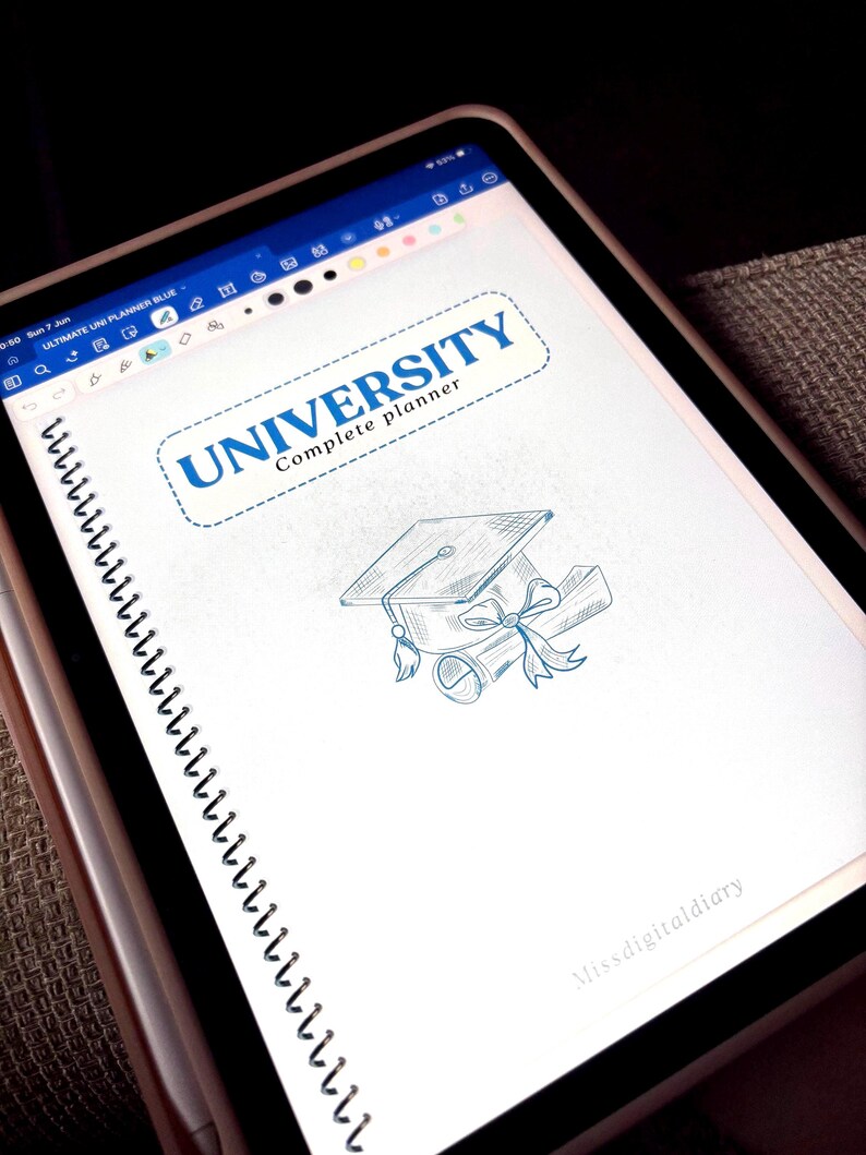 University Complete Planner | Student Goodnotes Academic Planner ...