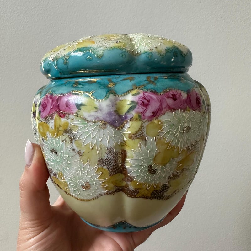 Japan Biscuit Jar Vintage - Etsy