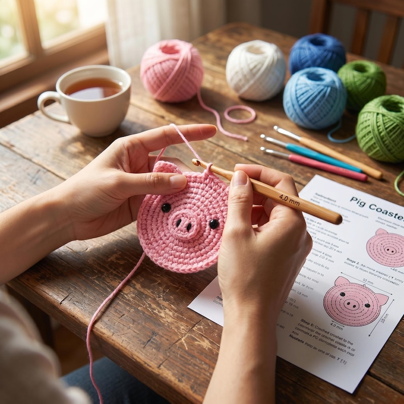 30 Animal Crochet Coaster Patterns Bundle | Beginner Friendly PDF ...