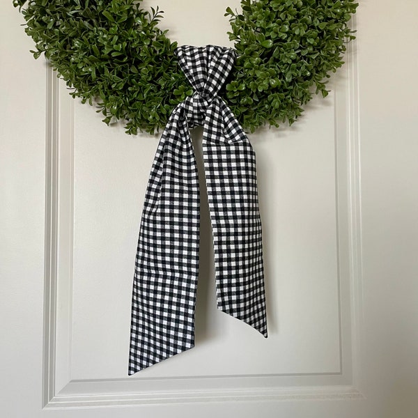 White Blank Wreath Sashes - Etsy