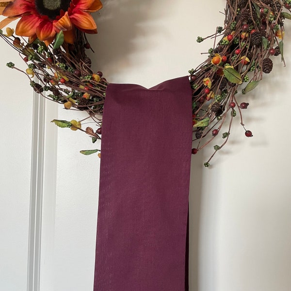 Plum Sash - Etsy