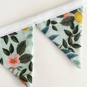 MINI Rifle Paper Co. Citrus Bunting. 16 Inches. Rifle Paper Co Citrus ...