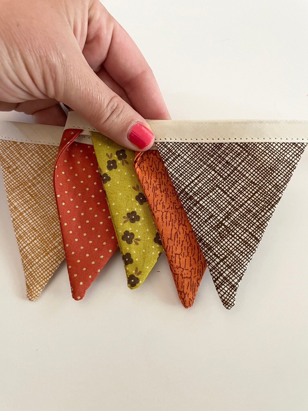 MINI Fall Fabric Banner for Wreath. Fall Mini Banner for Wall Gallery ...
