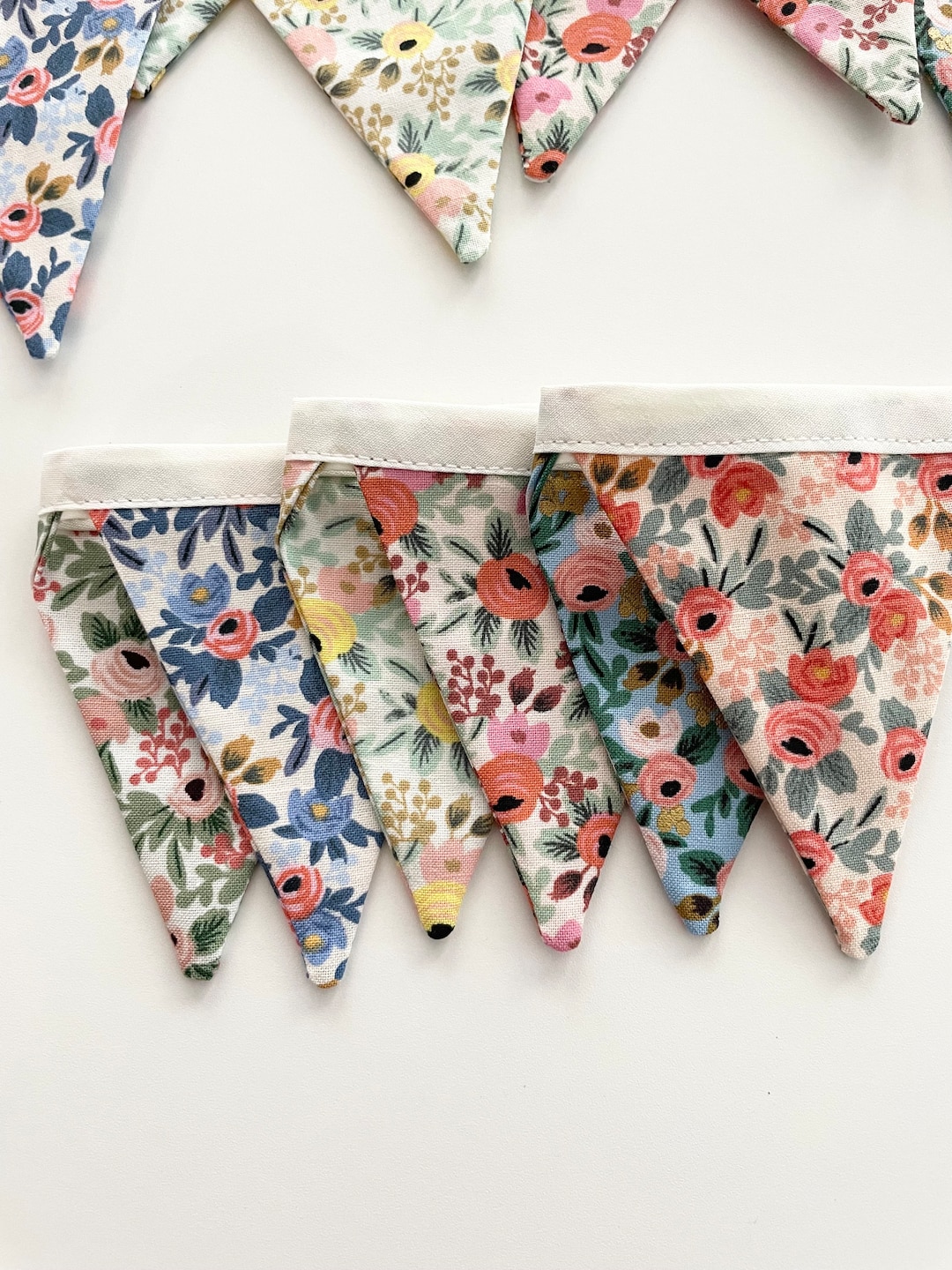 MINI Rifle Paper Co. Rosa Bunting. Rifle Paper Co Banner. Rosa Tea ...