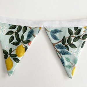 MINI Rifle Paper Co. Citrus Bunting. 16 Inches. Rifle Paper Co Citrus ...