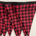Red & Black Buffalo Plaid Fabric Bunting Banner. Buffalo Plaid Pennant ...