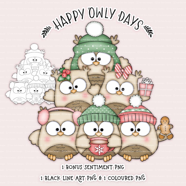 Christmas Digi Stamp - Etsy