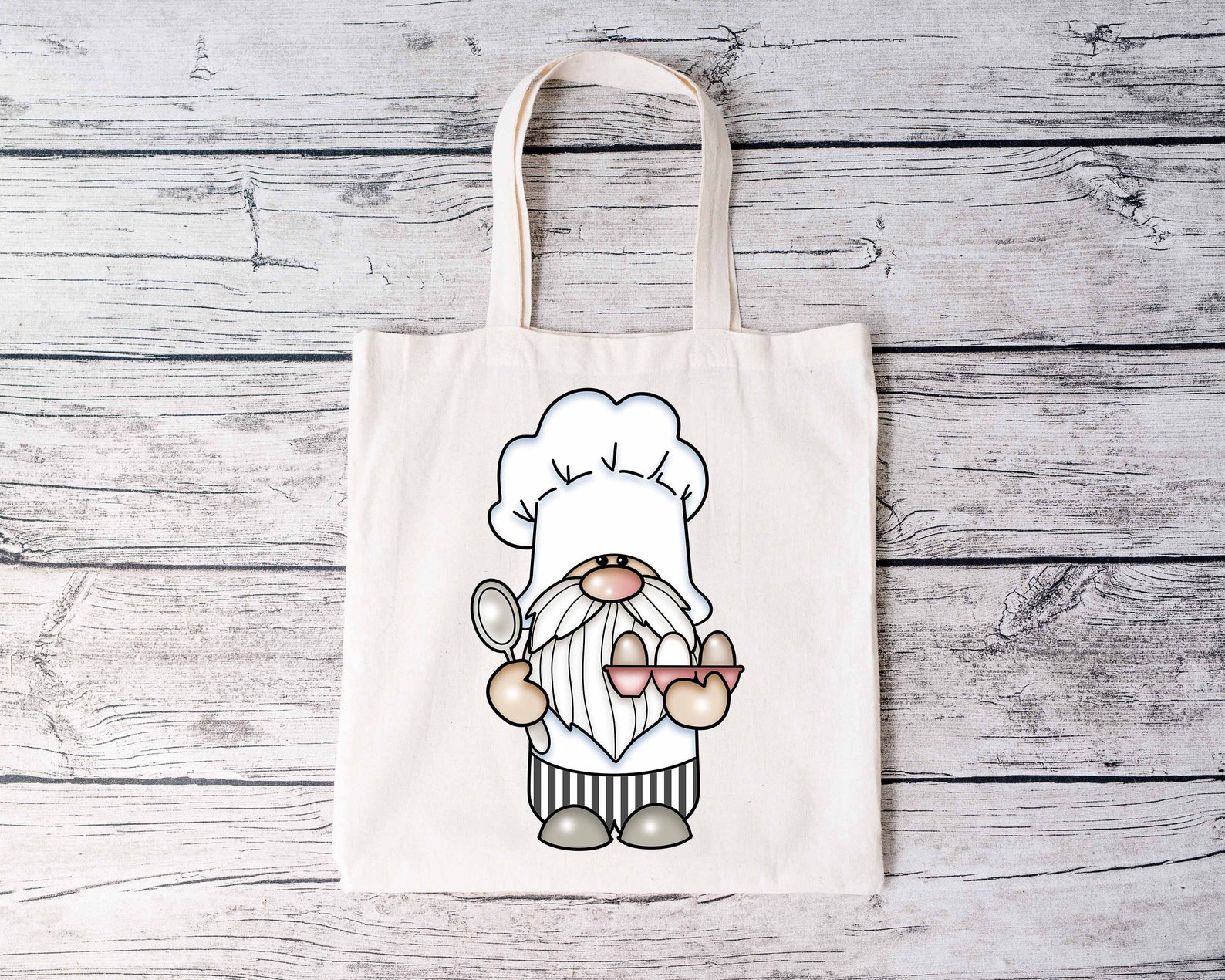 Baking Gnomes Coloured Digital Stamps Set 6 Coloured Png - Etsy