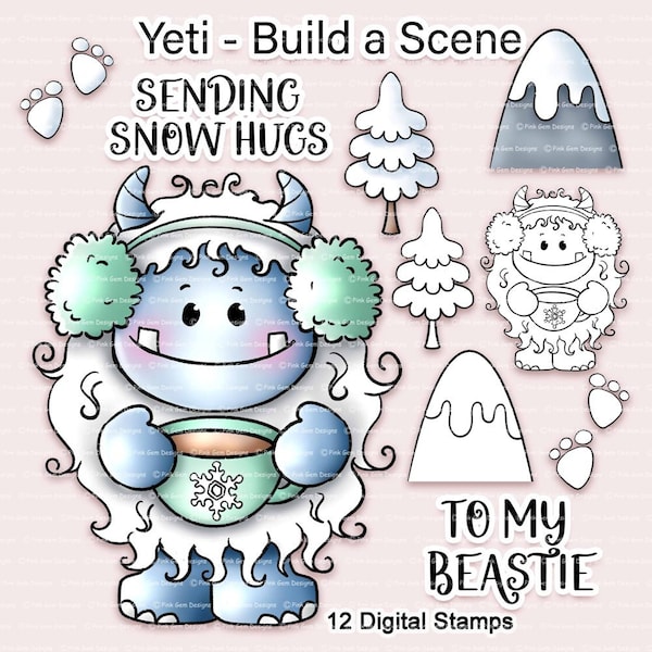 Abominable Snowman Svg - Etsy