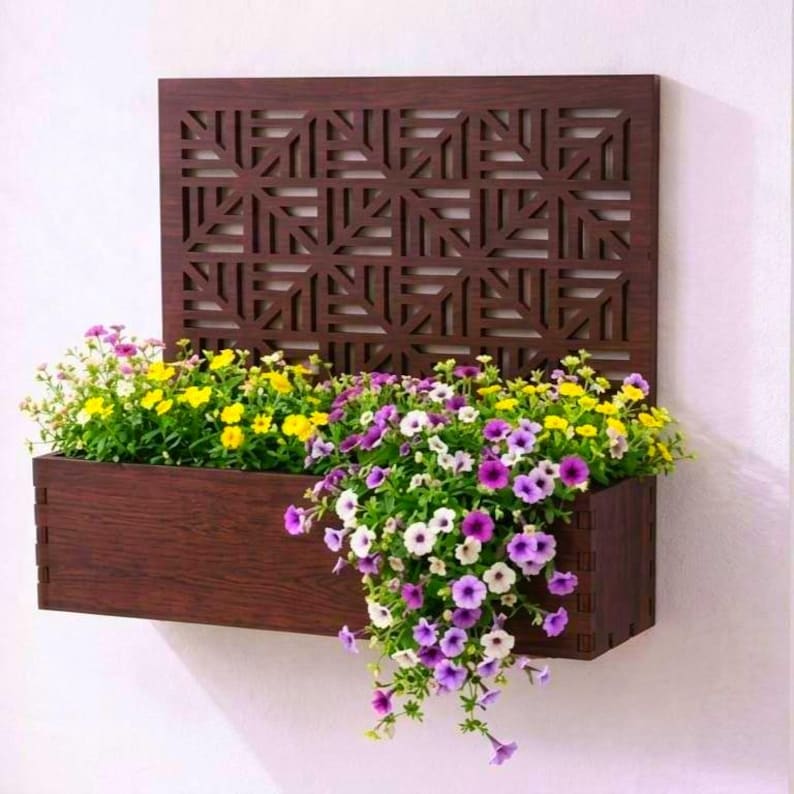 3D Planter Box SVG Bundle | Modern Laser Cut Files (digital Download ...