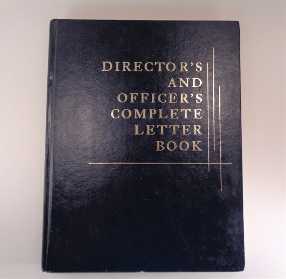 Reference Book Letter Starters Business Writing Office | Etsy