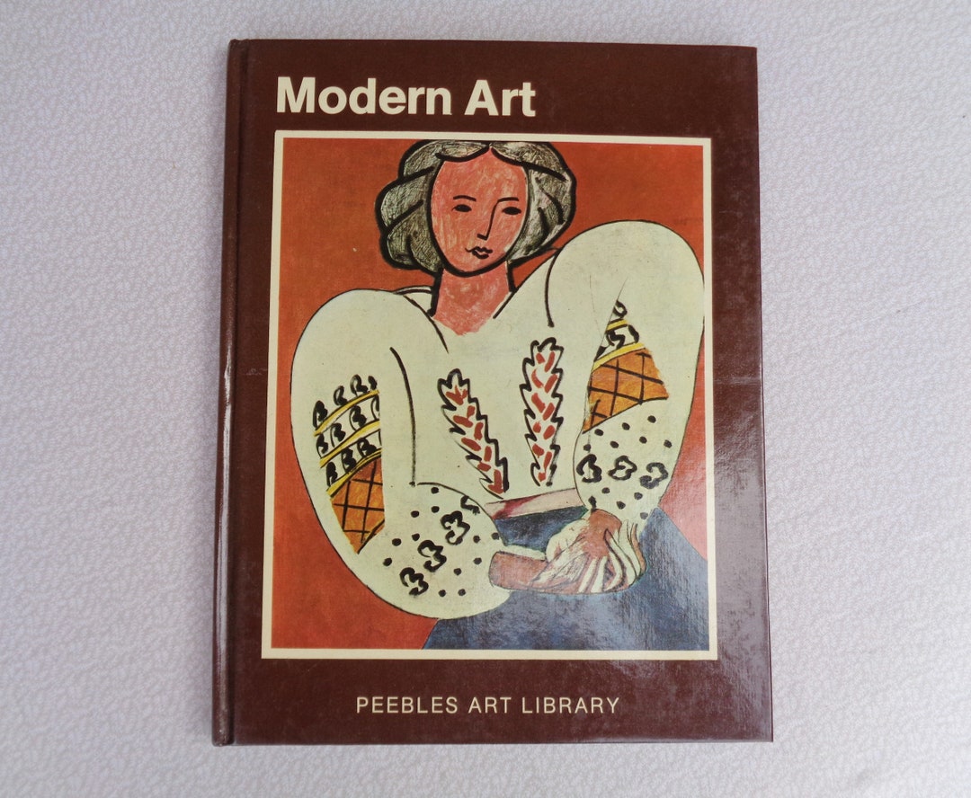 Modern Art, Peebles Art Library, Sandy Lesberg, Art Reference Book - Etsy
