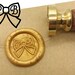 Ribbon Initials Wax Seal Stamp Personalized Monogram Custom Wedding ...